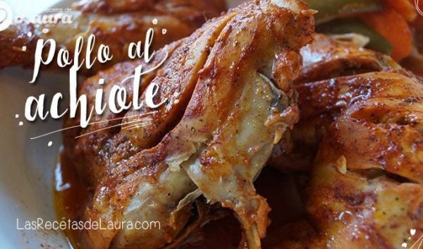 Pollo en Achiote
