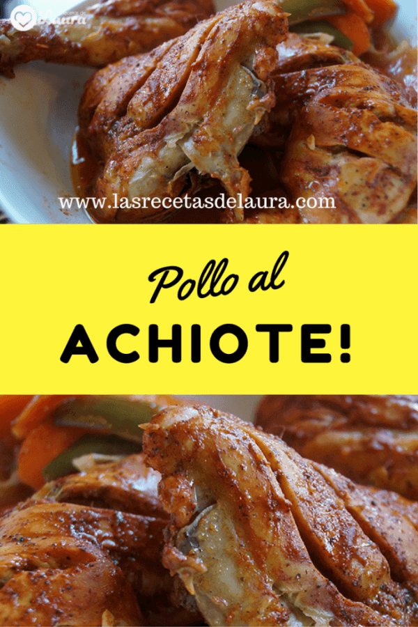 Pollo en Achiote