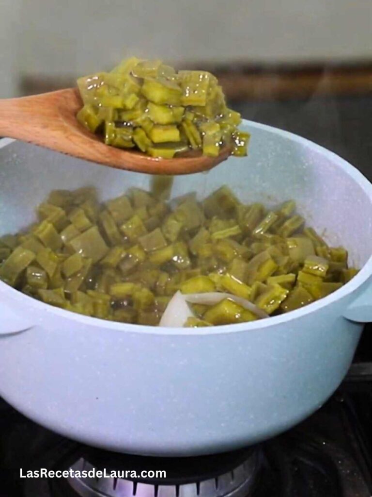 Cómo cocer Nopales ¡Sin Baba! Super Fácil
