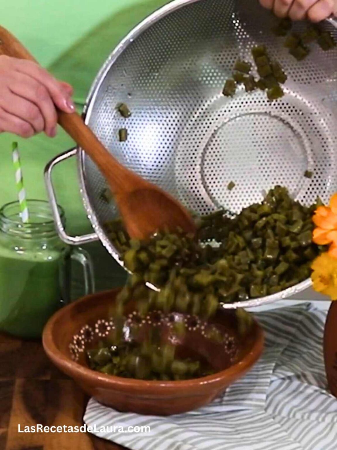 Cómo cocer Nopales ¡Sin Baba! Super Fácil